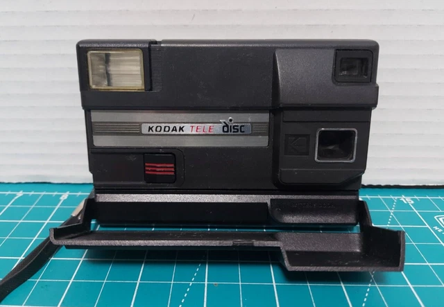 VINTAGE KODAK TELE Disc Camera / Works (No Case, Batteries or Other ...