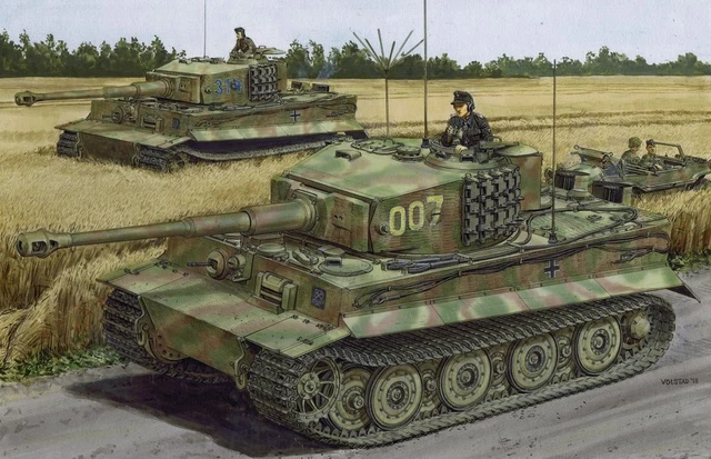 PZ.KPFW.VI AUSF.E SD.KFZ.181 Wittmann's Last Tiger Late Production 1:3 ...