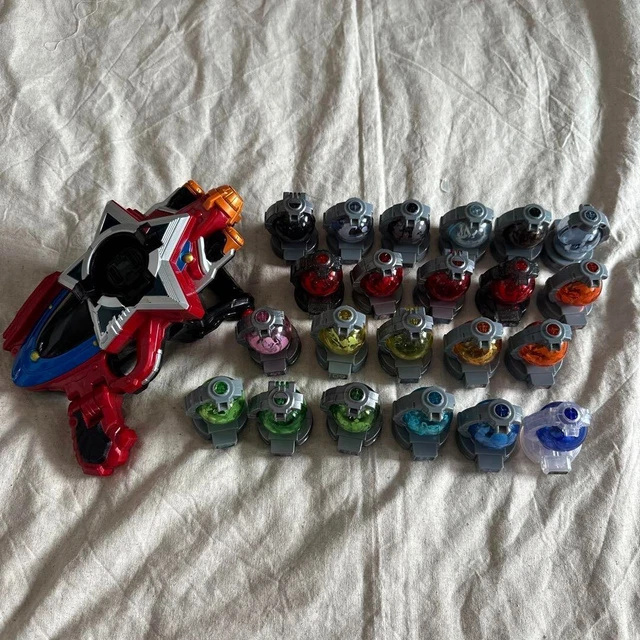 UCHU SENTAI KYURANGER Makeover Controller DX Seiza Blaster Kyutama Set ...