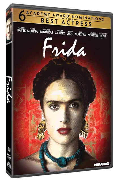 FRIDA (DVD) SALMA Hayek Alfred Molina Ashley Judd Antonio Banderas ...