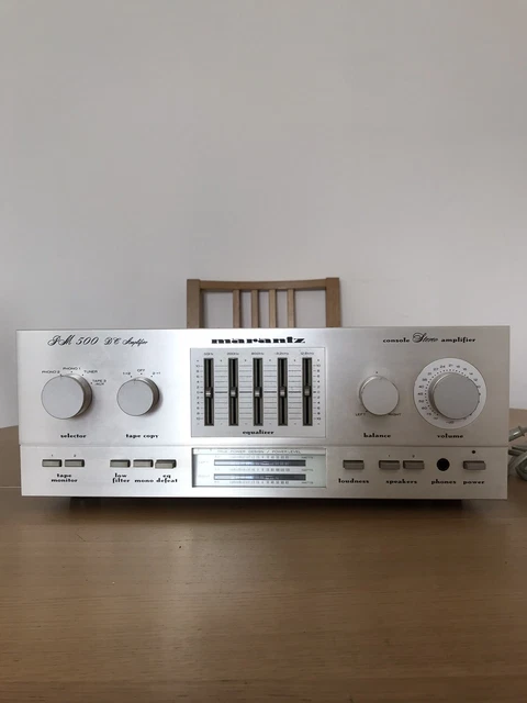 AMPLIFICATORE MARANTZ PM 500 DC Amplifier Vintage Originale ...