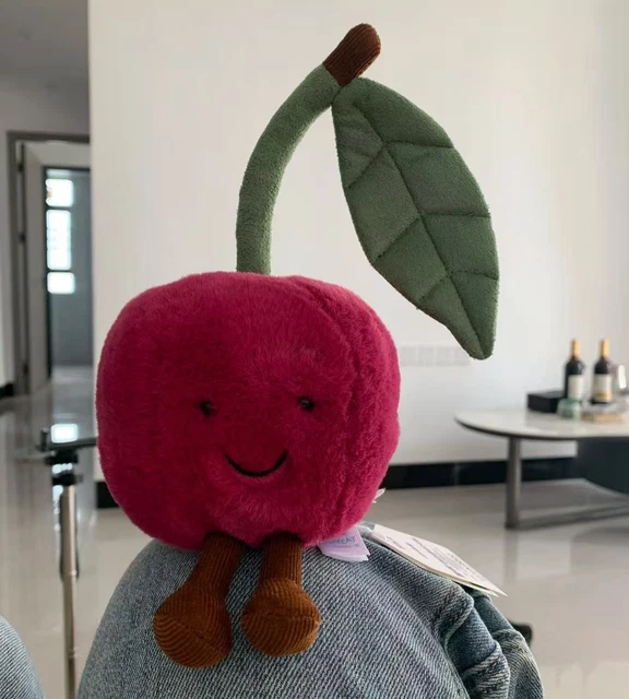 JELLYCAT AMUSEABLES CHERRY Soft Toy - Brand New with Label & Dust Bag ...