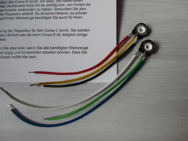 OPEL CORSA C power steering EPS repair kit steering servo sensor repair ...