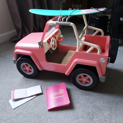 OUR GENERATION OG Off Roader 4x4 Electronic Jeep Pink With Bluetooth £ ...