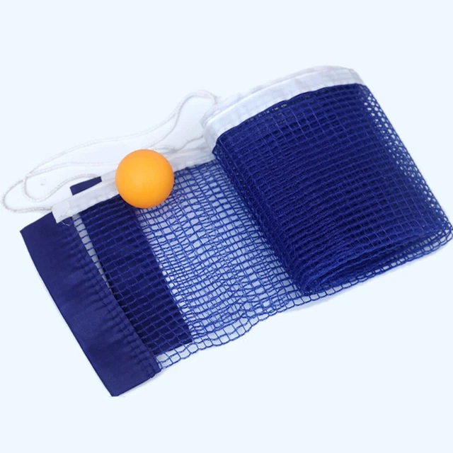 INDOOR/OUTDOOR TABLE TENNIS Net Replacement Black Blue No Ball Included ...