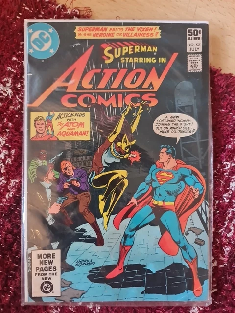 ACTION COMICS DC Superman Issue 521 Comic EUR 17,92 - PicClick IT