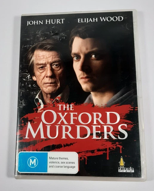 THE OXFORD MURDERS Movie PAL M DVD R4 VGC Elijah Wood $6.00 - PicClick AU