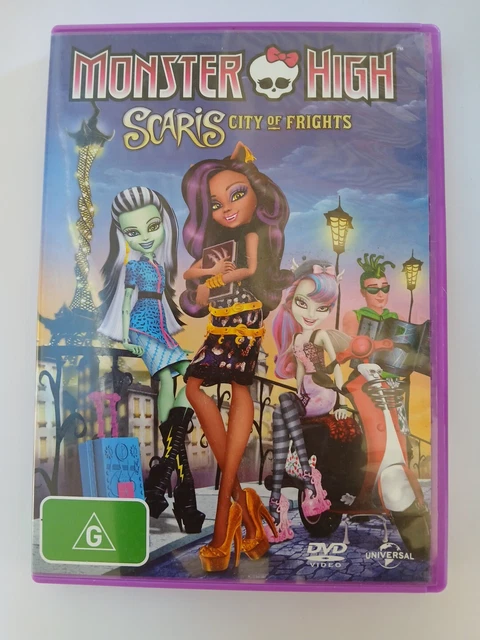 MONSTER HIGH SCARIS City of Frights DVD Erin Fitzgerald £5.26 - PicClick UK