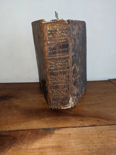LIVRE ANCIEN-MARTYROLOGE , ou idée générale de la vie des Saints - 1691 ...