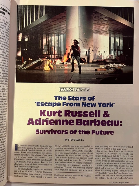 VTG STARLOG MAGAZINE Number 49-Bond 007-Raiders-Star Wars-Star Trek ...