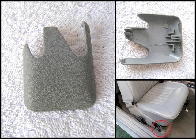 MERCEDES W124/W201 FRONT Seat Rail Screw Trim Cover Cap (A1246842118 ...