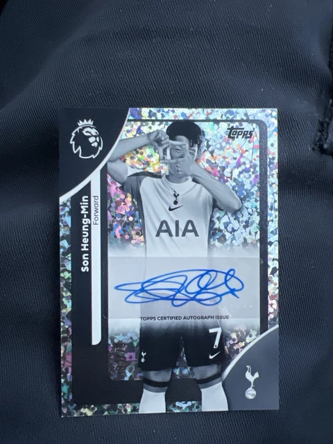 TOPPS 2026 PREMIER League Son Heung-Min Autograph Card /75 Mint ...