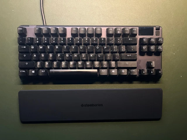 STEELSERIES APEX 7 TKL RED SWITCH Mechanical Gaming KEYBOARD UK KB ...