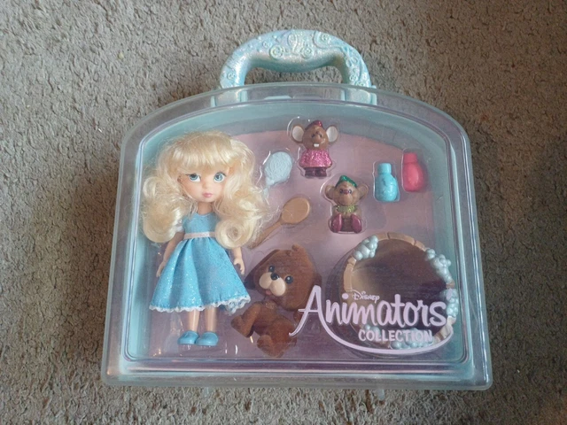 DISNEY STORE ANIMATORS Collections Cinderella Mini Doll Playset £19.99 ...
