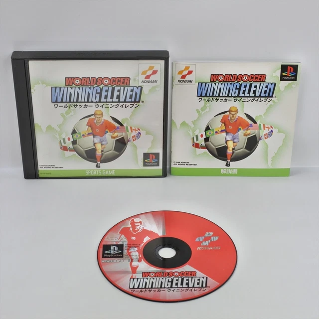 WORLD SOCCER WINNING ELEVEN PES PS1 Playstation For JP System 0974 p1 £ ...