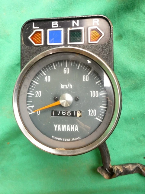 YAMAHA YB 100 SERIES km/h NIPPON SEIKI GENUINE SPEEDOMETER SPEEDO ASSY ...