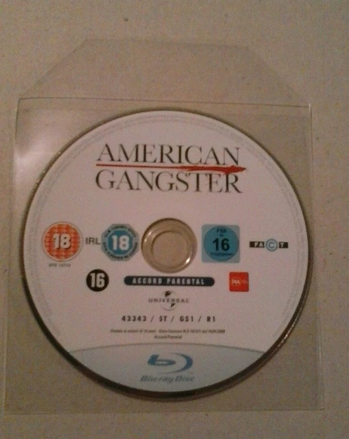 AMERICAN GANGSTER (BLU-RAY, Disc Only) Brand new. Denzel Washington. EUR 1,72 - PicClick IT