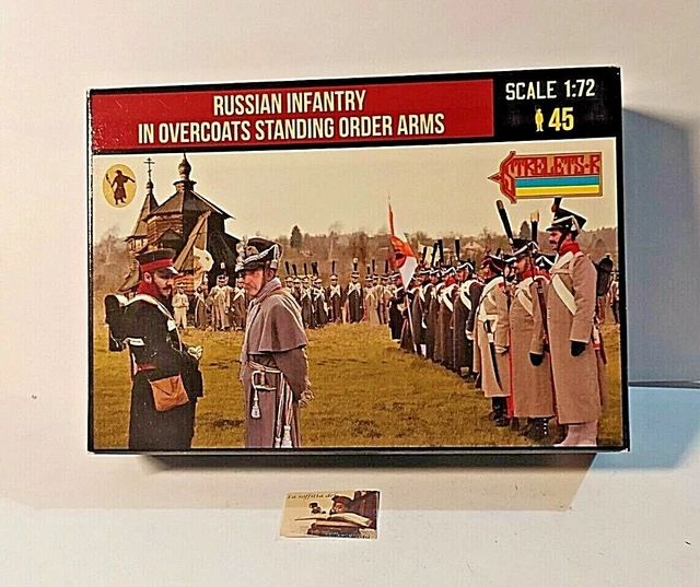 SOLDIERS STRELETS -R Russian infantry Napoleonic era Ref. 219 plastic sc. 1:72 £9.74 - PicClick UK