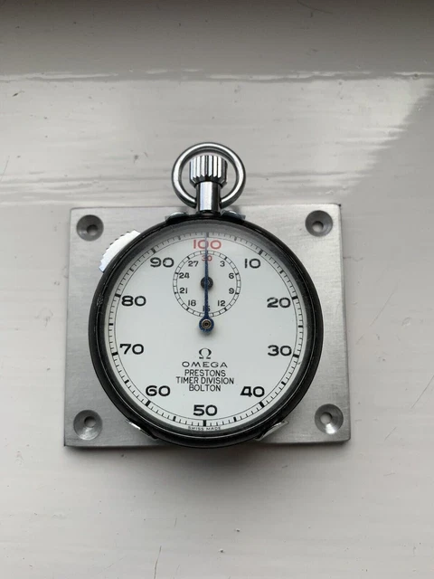 VINTAGE OMEGA MECHANICAL Stopwatch Dashboard Rally Dash Timer EUR 223 ...