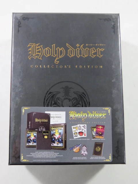 HOLY DIVER COLLECTOR S Edition 2900Ex. (White Card) Nes Famicom New EUR ...
