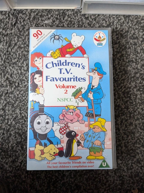 CHILDREN'S TV FAVOURITES Volume 2 NSPCC VHS - Rare Kids VHS £2.00 ...