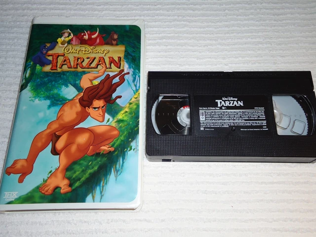 DISNEY'S ANIMATED TARZAN VHS Trilogy and Jane & Tarzan II (2005) 3 VCR ...