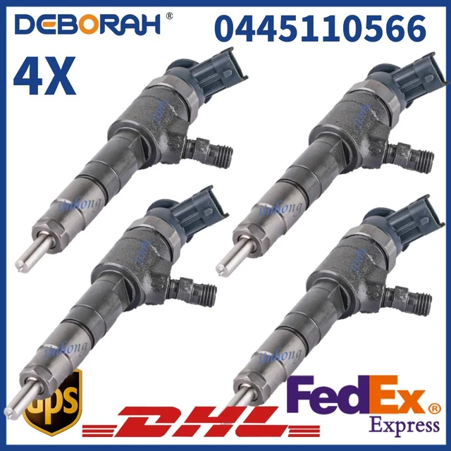 4PCS 0445110566 INJECTION nozzle injector 9802776680 Peugeot Citroen Ford $534.32 - PicClick CA
