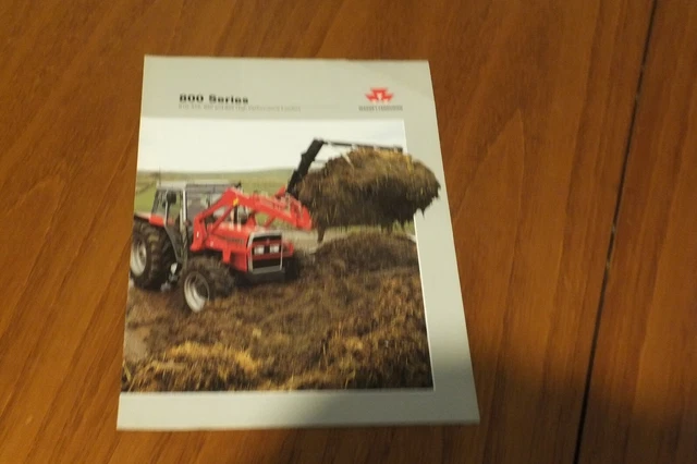 MASSEY FERGUSON 800 Loader Brochure (New Unused) £8.00 - PicClick UK