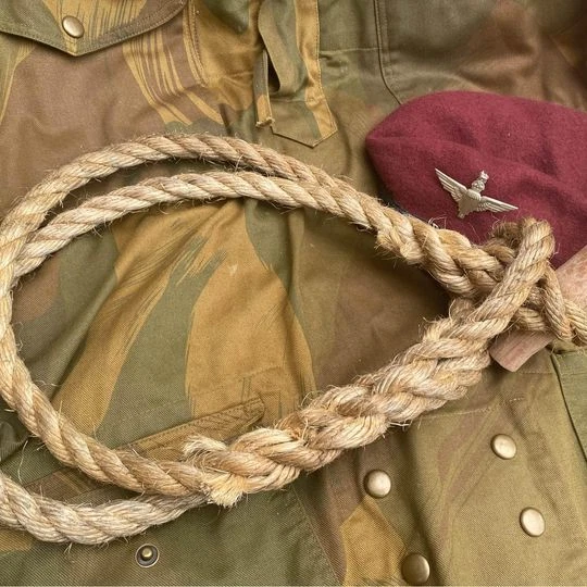 WW2 TOGGLE ROPE Airborne and commando rope £26.00 - PicClick UK