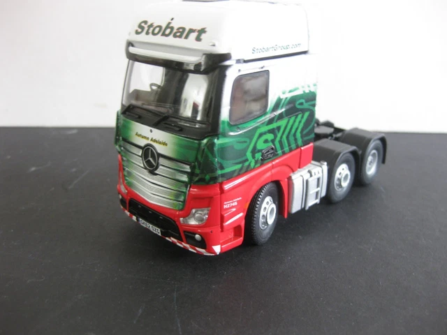 CORGI MODERN MERCEDES Actros 6x2 Tractor unit Eddie Stobart livery 1/50 ...