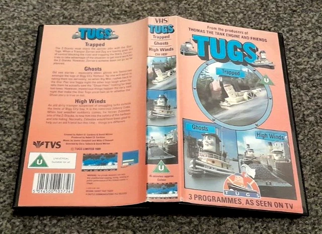 TUGS TRAPPED GHOSTS High Winds Thomas The Tank Pal Vhs Video Kids ...