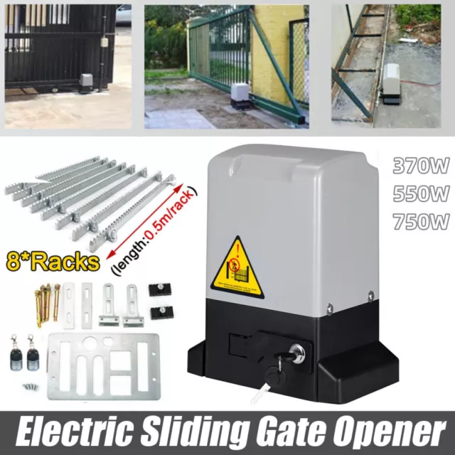800/1200/2000KG AUTOMATIC SLIDING Gate Opener Electric Door Operator w ...