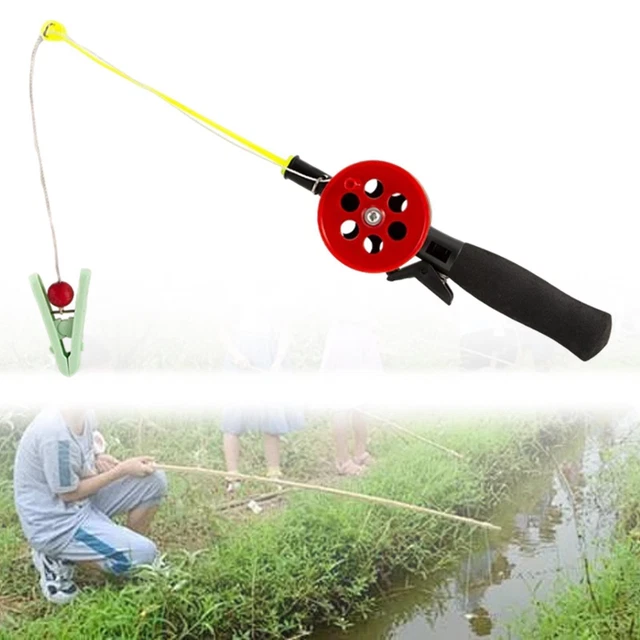 CHILDREN ICE FISHING Rod Lure Kids Fishing Tool for Ice Fishing Beach ...