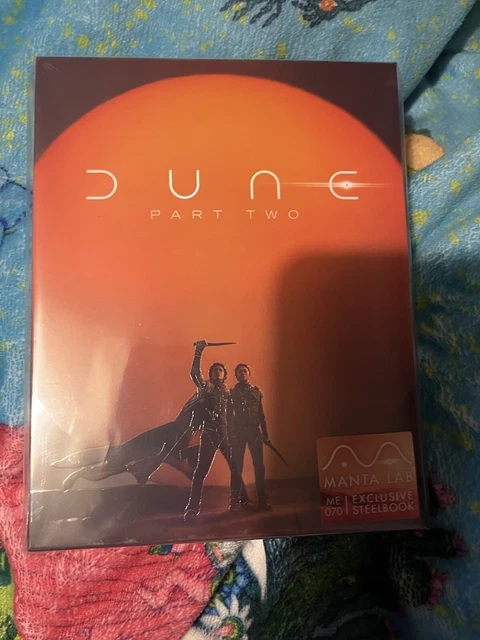 DUNE PART TWO -Manta Lab 4K Uhd Bluray Fullslip Steelbook *Sealed* £110.99 - PicClick UK