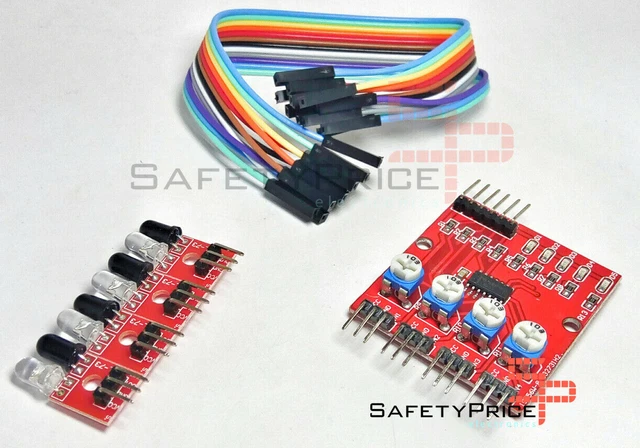 INFRARED SENSOR MODULE obstacle detector 4 channels car robot arduino ...