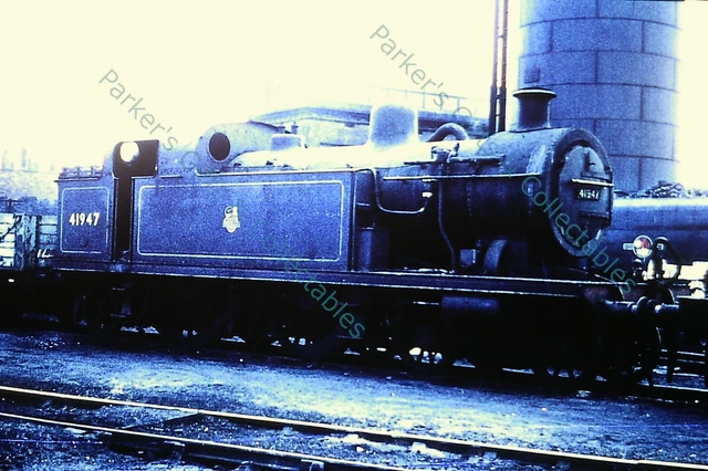 RAILWAY TRAIN SLIDE 35mm Steam Locomotive No 41947 (B18) £2.70 ...