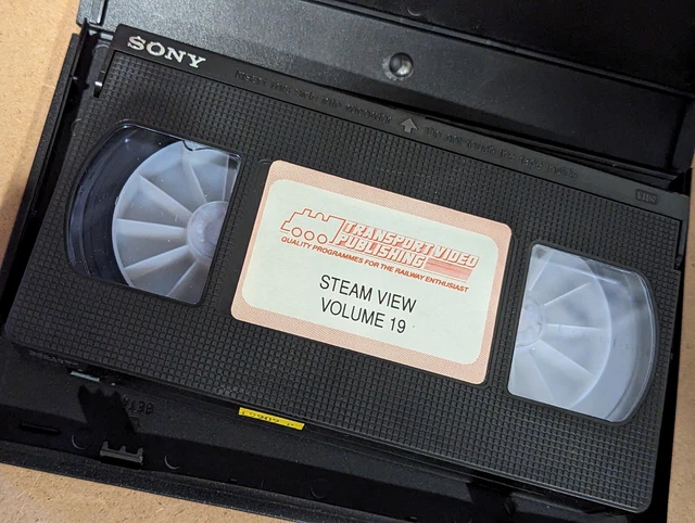VHS TRAIN RAILWAY Video Steam View Volume 19 Autumn 1990 £5.99 ...