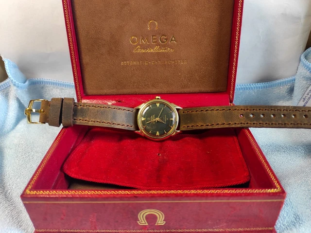 VINTAGE OMEGA CONSTELLATION CHRONOMETER PIE PAN DIAL AUTOMATIC Ref.2852 ...