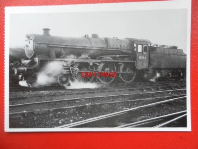 POSTCARD LMS LOCO No 45740 Munster At Shrewsbury Loco Shed 1950 £1.25 ...
