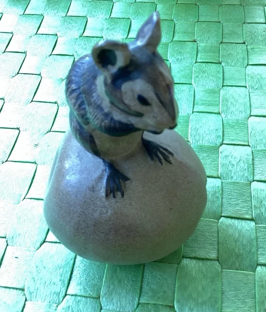 POOLE POTTERY STONEWARE Mouse On Apple Excellent Condition £6.95 ...