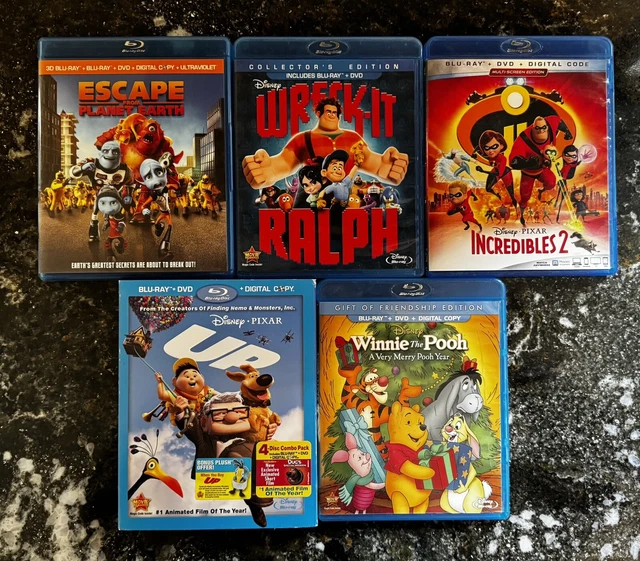 Lot Of 10 Disneypixar Classics Blu Ray Dvds Combo Slipcover Incredibles Up £2394 Picclick Uk