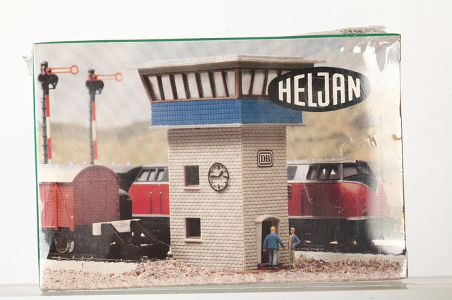 HELJAN H0 1754 Stellwerk Bausatz in ungeöffneter OVP (317329) #5908 ...