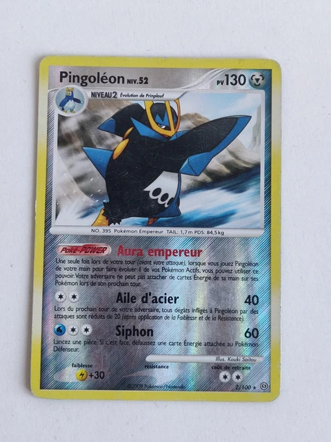 CARTE POKÉMON PINGOLEON Reverse 2/100 130PV - Super Rare EUR 5,00 ...