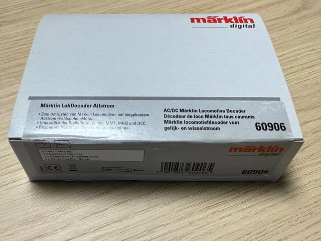 MÄRKLIN 60906 LOKDECODER Allstrom H0 Märklin Decoder für ...