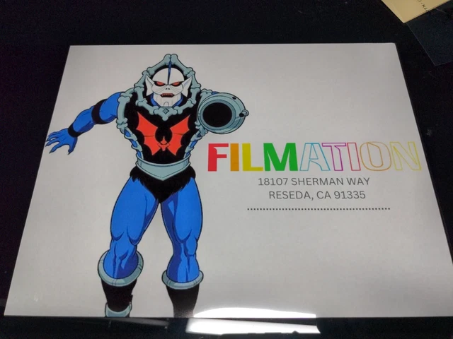 SHE-RA ANIMATION CEL ART FILMATION MOTU PUBLICITY CONCEPT He-man ...