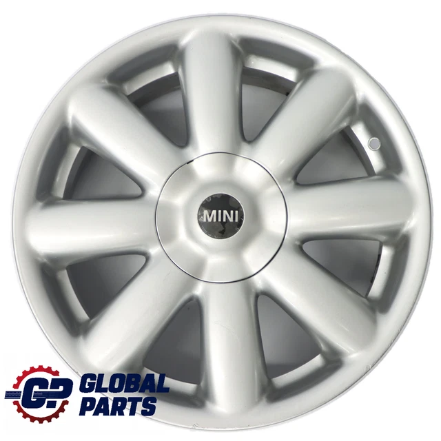 MINI COOPER ONE R50 R55 R56 R57 Silver Wheel Alloy Rim 17" 7J Crown ...
