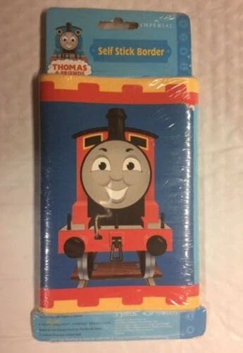 THOMAS TANK ENGINE and friends self stick WALLPAPER BORDER 1 roll 15 ...