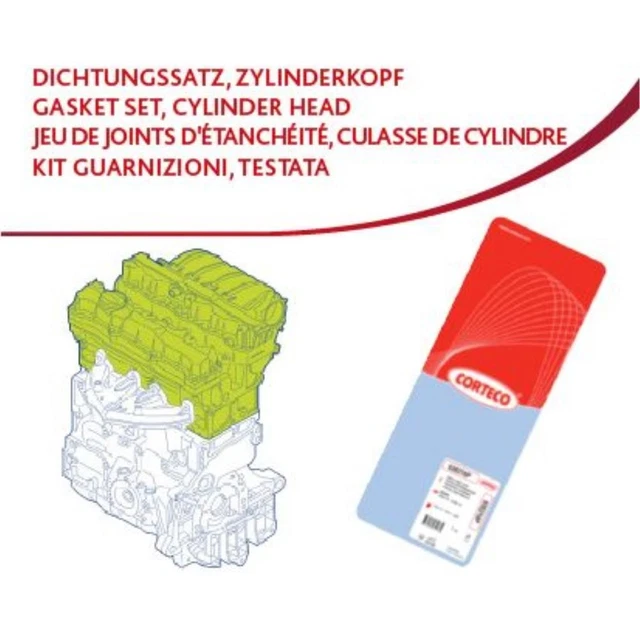 CORTECO KIT JOINTS Culasse pour Fiat Ducato Choisir/Châssis EUR 72,59 - PicClick FR