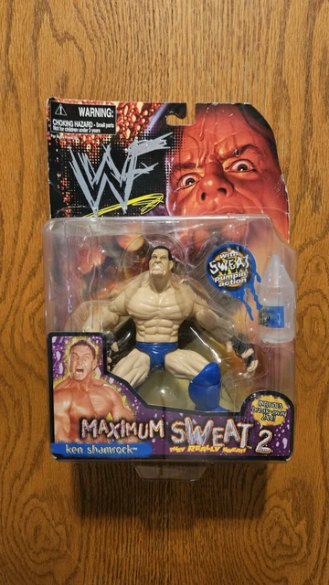 FIGURINE ARTICULÉE WWF Maximum Sweat 2 KEN SHAMROCK (Jakks Pacific ...