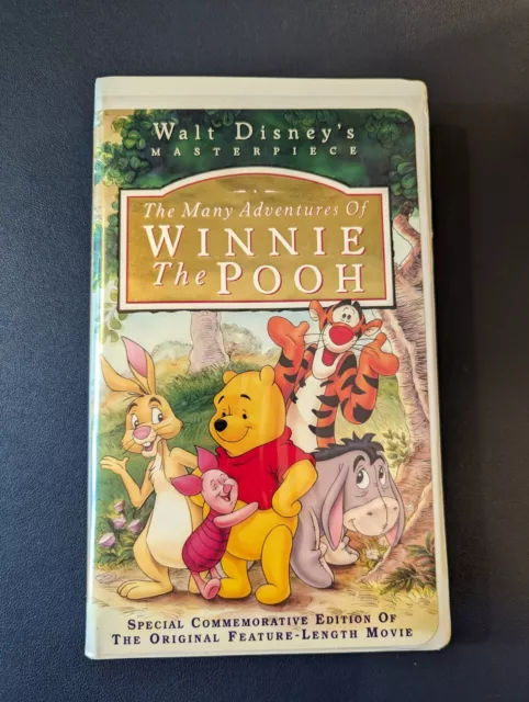 Walt Disneys Masterpiece The Many Adventures Of Winnie The Pooh Vhs